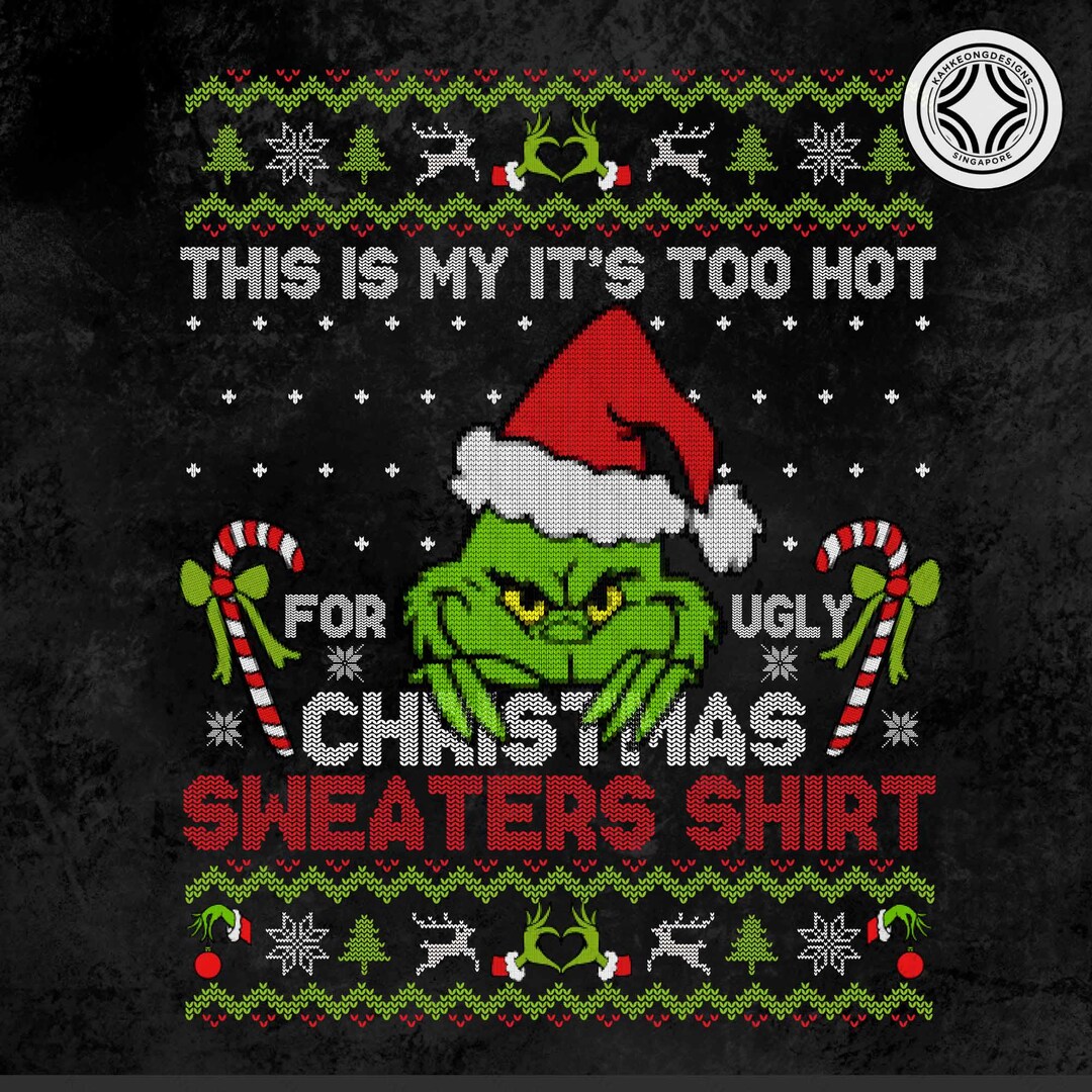 Mean Green One Sweater Png, Mean Guy Png, Christmas Holiday Movie Png ...