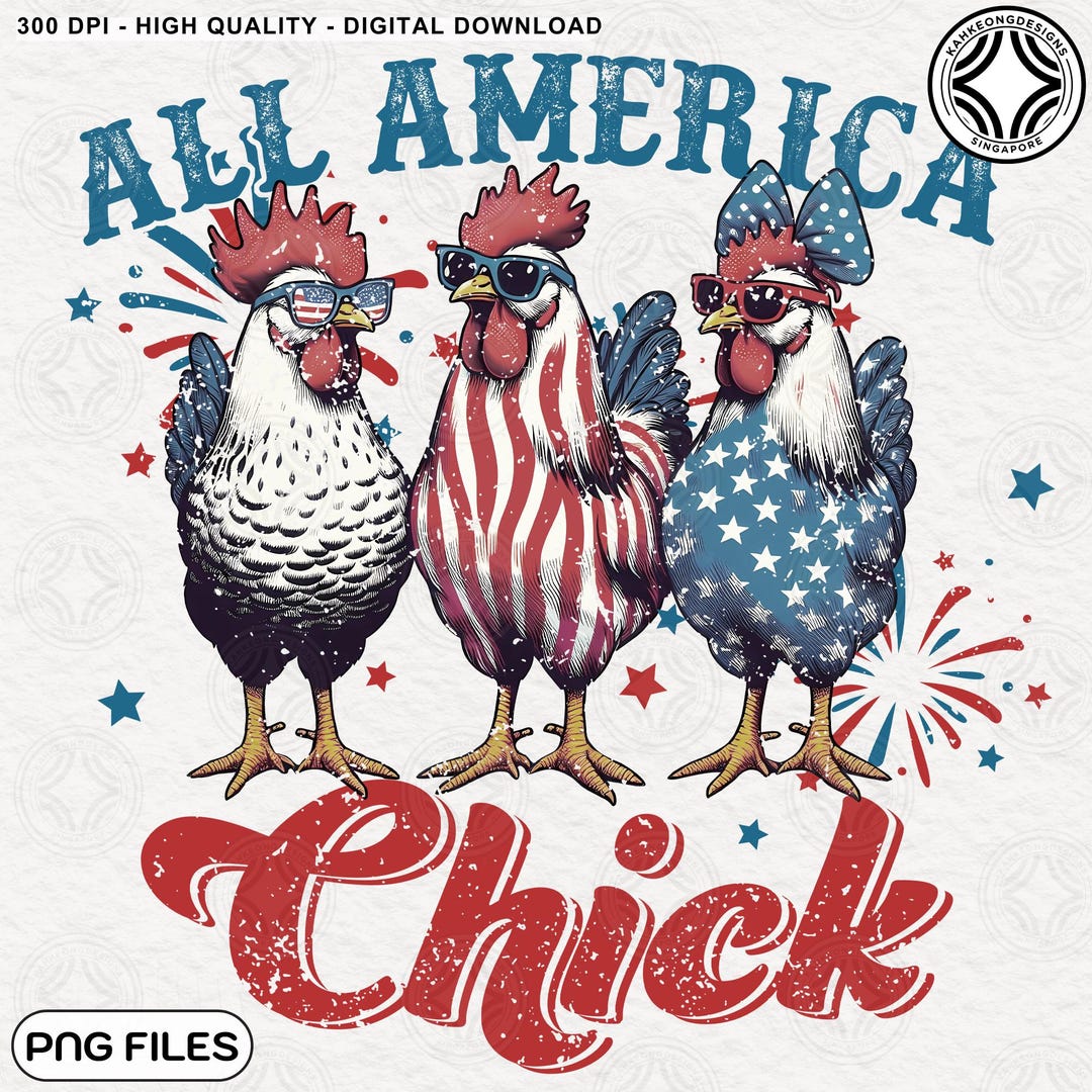 All America Chick Png, American 4th of July Png, Patriotic America ...