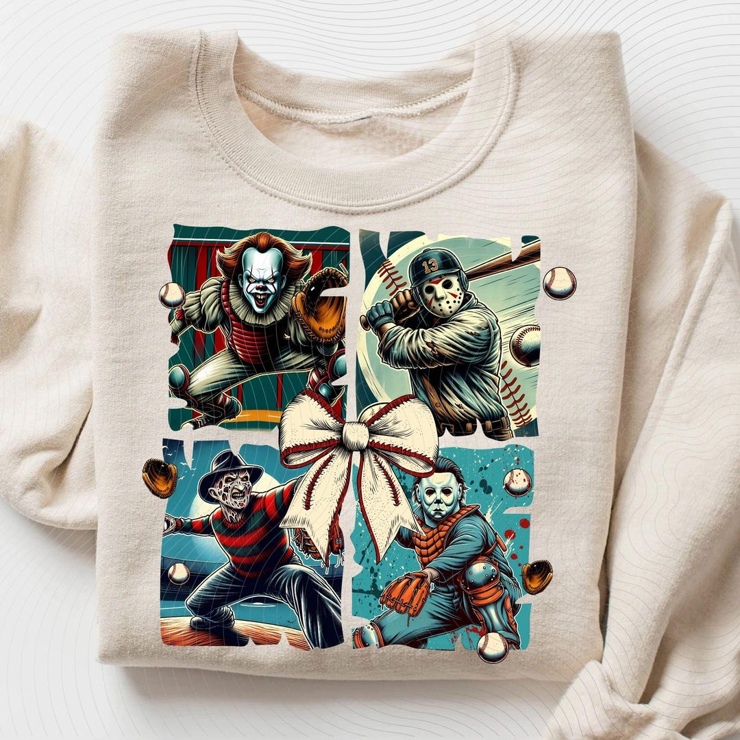 Horror Baseball Png, Scary Movie Character Png, Baseball Png, Scary ...