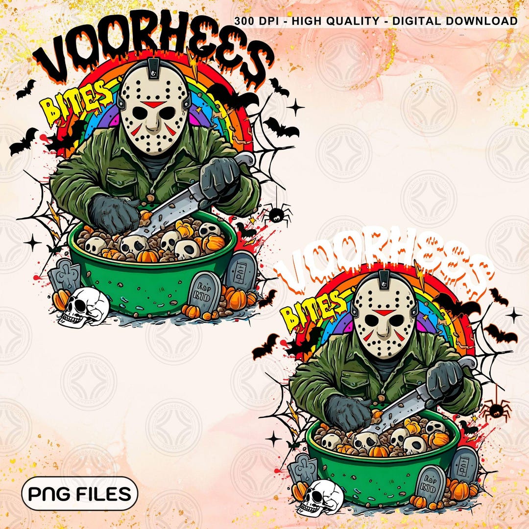 Retro Horror Bites Characters Png, Coquette Horror Png, Halloween ...