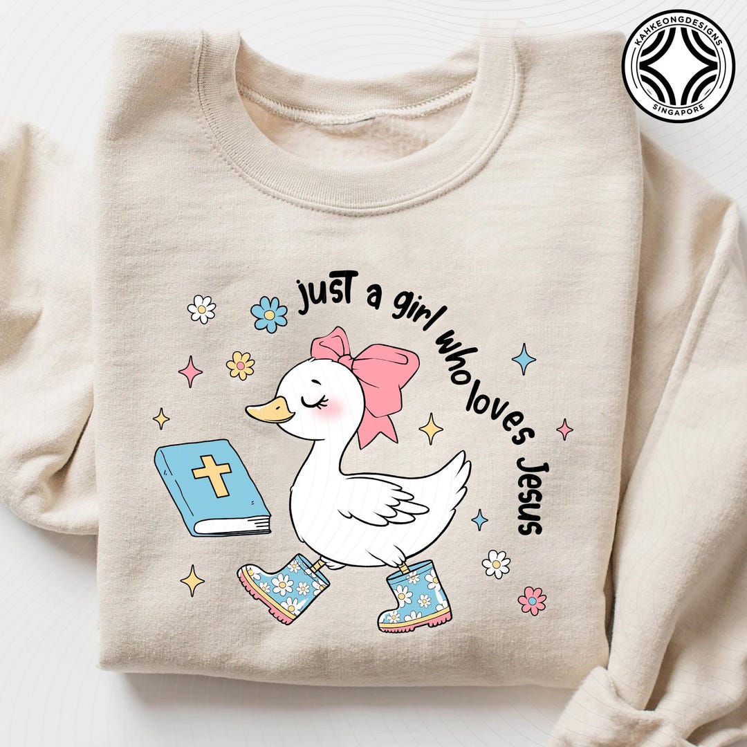 Easter Cute Goose PNG, Coquette Easter PNG, Coquette Bow Spring Silly ...