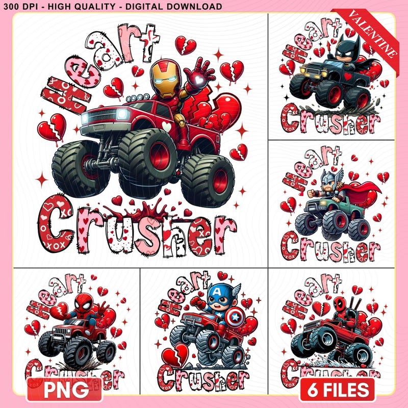 Superhero Valentine - Etsy