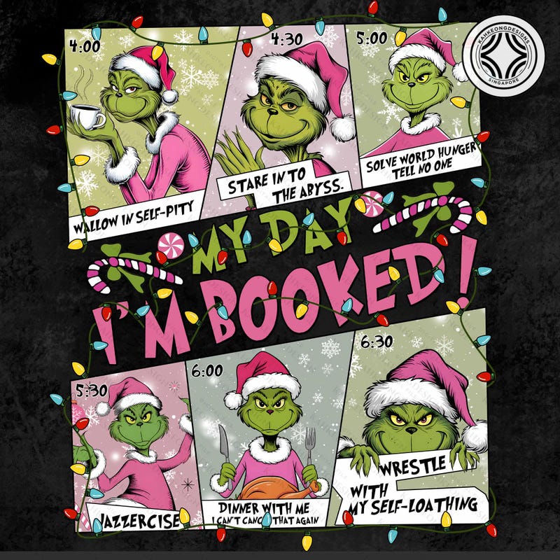 Christmas Character Day Svg - Etsy