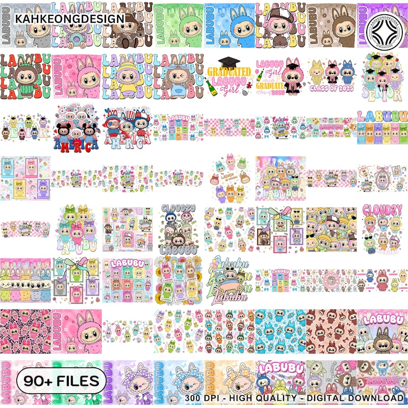 Labubu for Drawing - Etsy