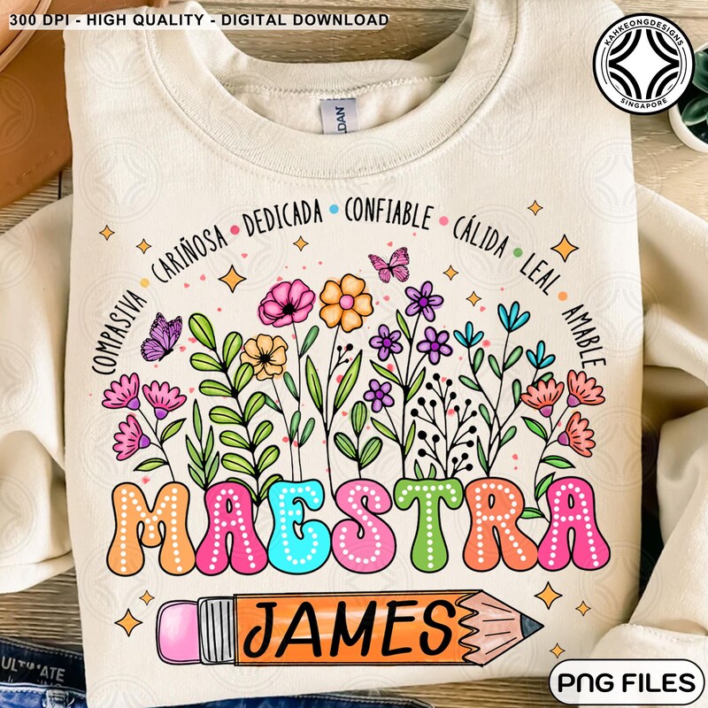 Spanish Teacher Svg - Etsy