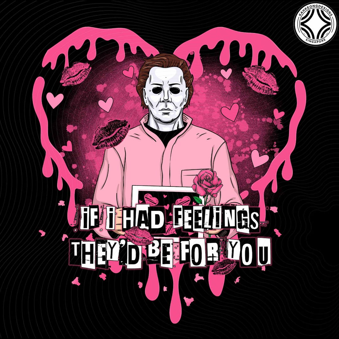 Pink Valentine Killer Character Movie Png, Horror Killer Story ...