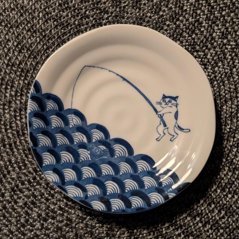 Japanese Bowl Fish Design - Etsy