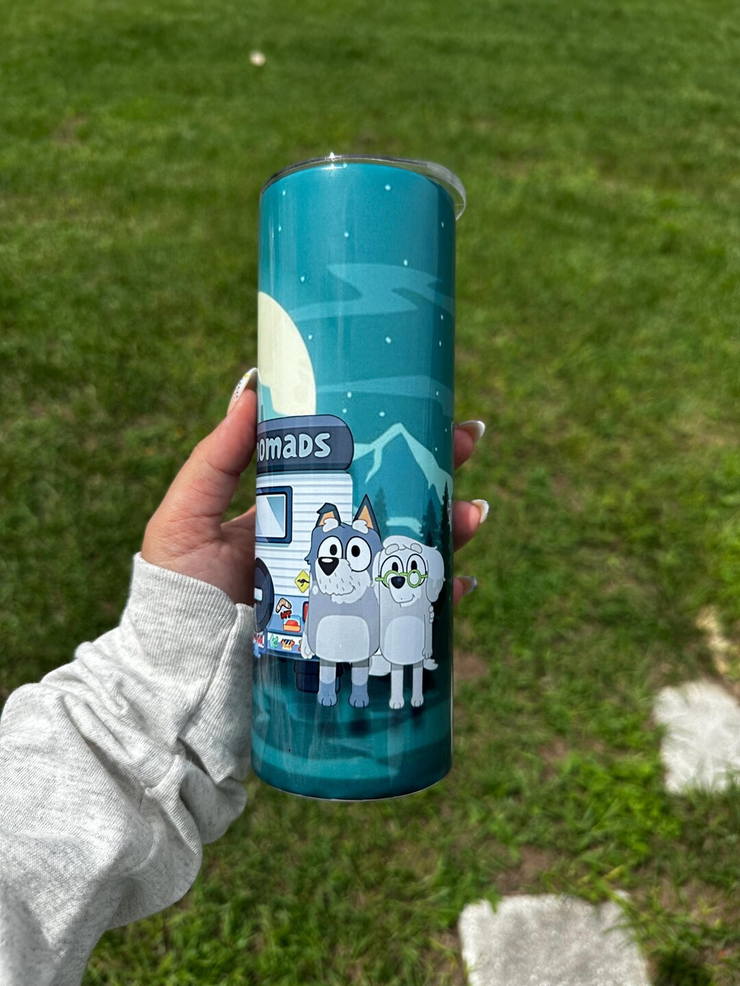 Bluey Grey Nomads 20oz Tumbler! - Etsy