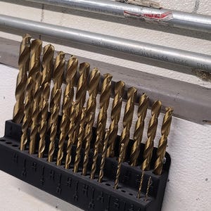 Drill Bit Holder for Boring Bits Hobby, Workshop Organizer - Etsy