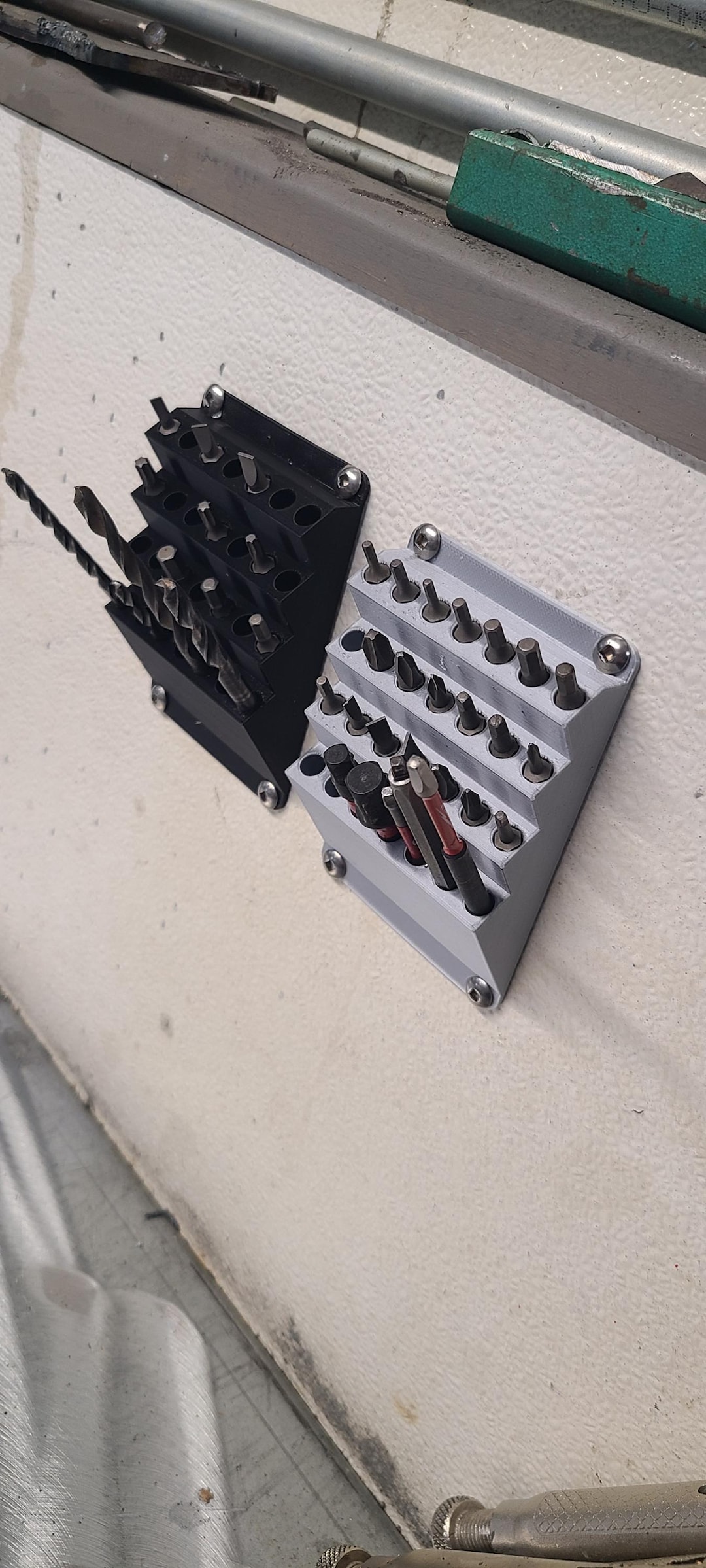Drill Bit Organizer and Screwdriver Bit Holder - Etsy