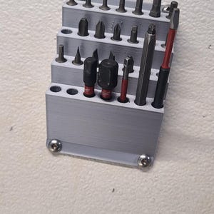 Drill Bit Organizer and Screwdriver Bit Holder - Etsy
