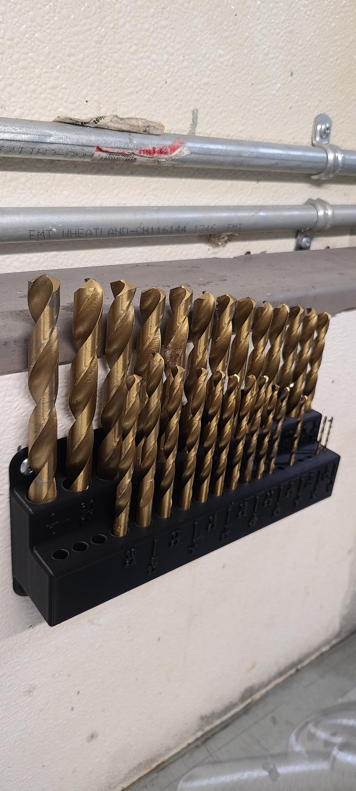 Drill Bit Holder for Boring Bits Hobby, Workshop Organizer - Etsy