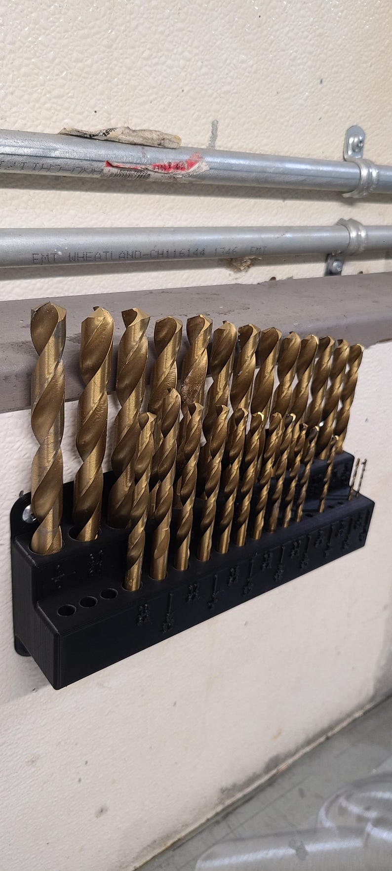 Drill Bit Holder for Boring Bits Hobby, Workshop Organizer - Etsy