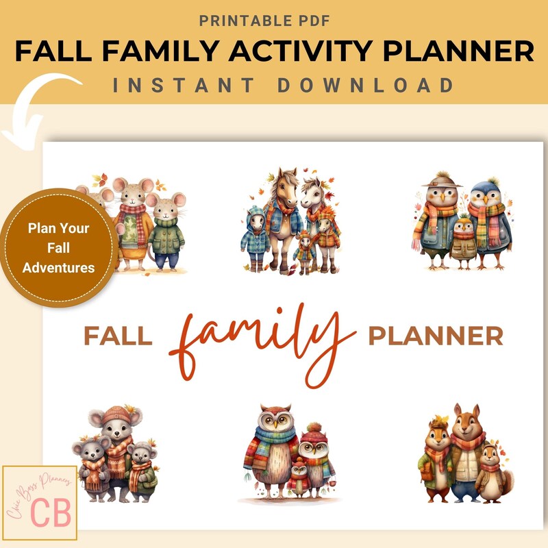 Family Fun Planner - Etsy