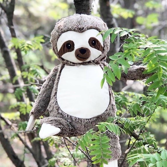 Personalized stuffed animal baby announcement birth | Etsy