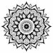 Mandala Flower. Coloring Page for Adults and Teens - Etsy