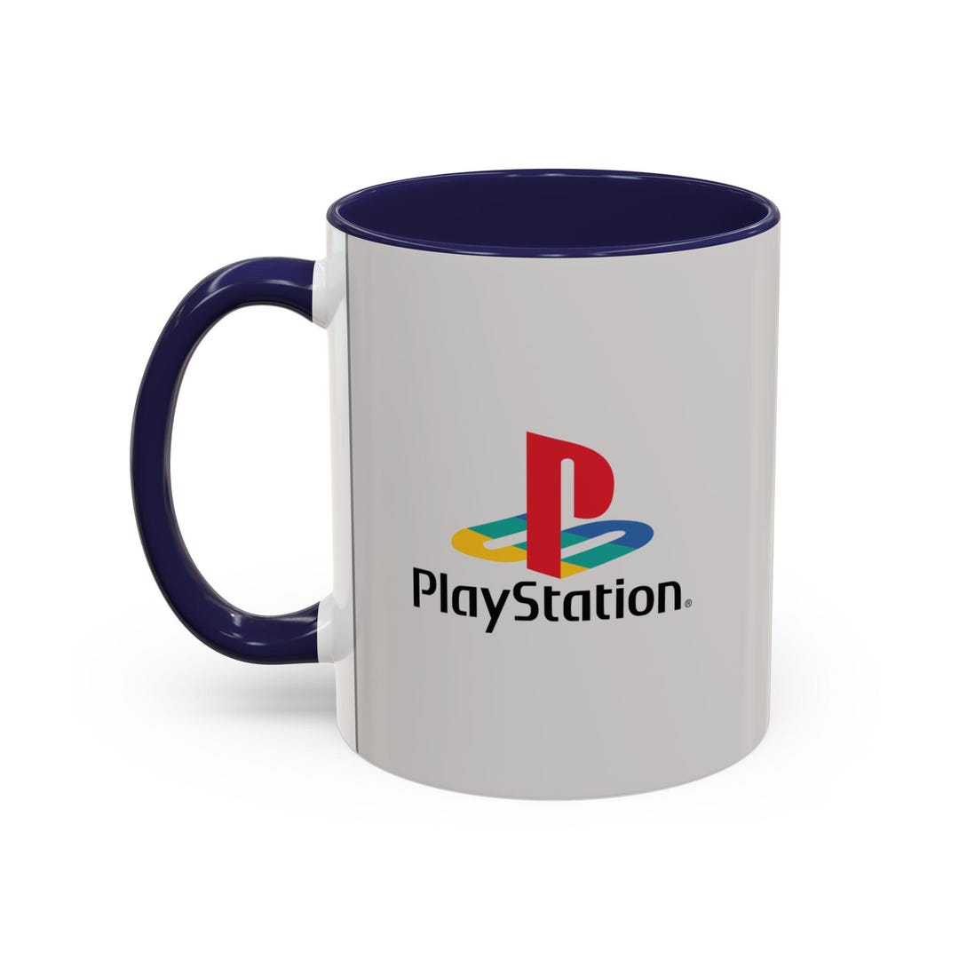 Playstation 1 PS1 Logo Coffee Mug Retro Gaming Accent Mug 11oz, 15oz - Etsy