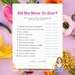 Birthday Party Games: 'never Have I Ever' Printable Icebreaker (PDF) - Etsy