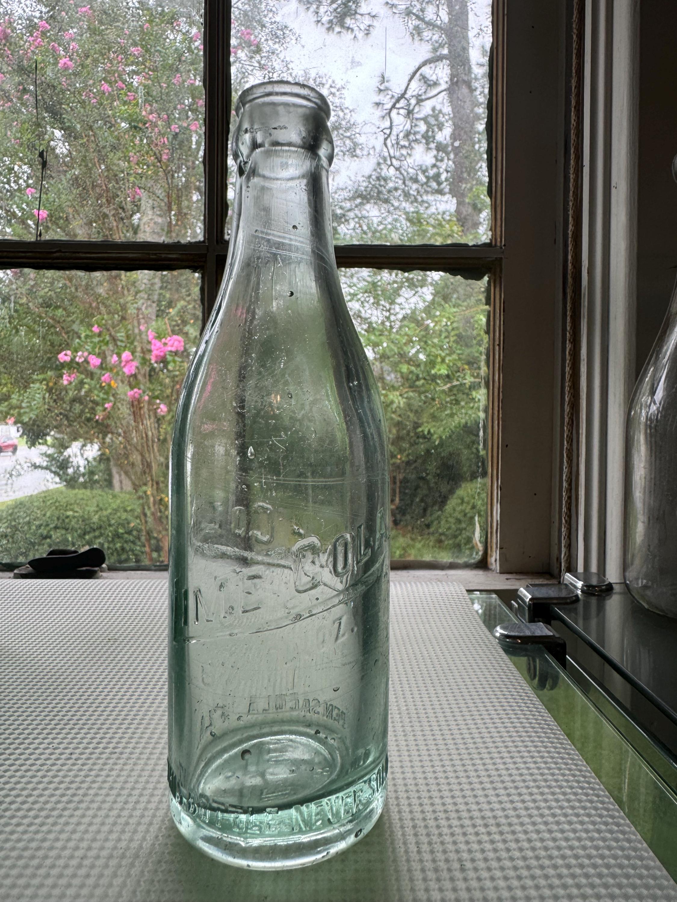 Lime Cola 6 1/2 Fl. Oz. Pensacola, Fla. Bottle - Etsy