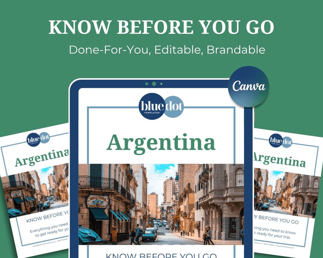 Argentina Know Before You Go Guide | Brandable Done-for-you Client ...