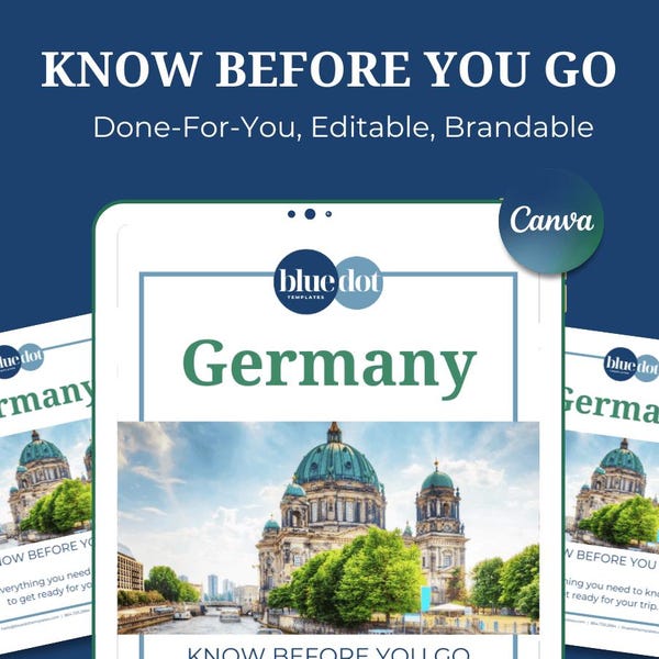 German Party Canva - Etsy