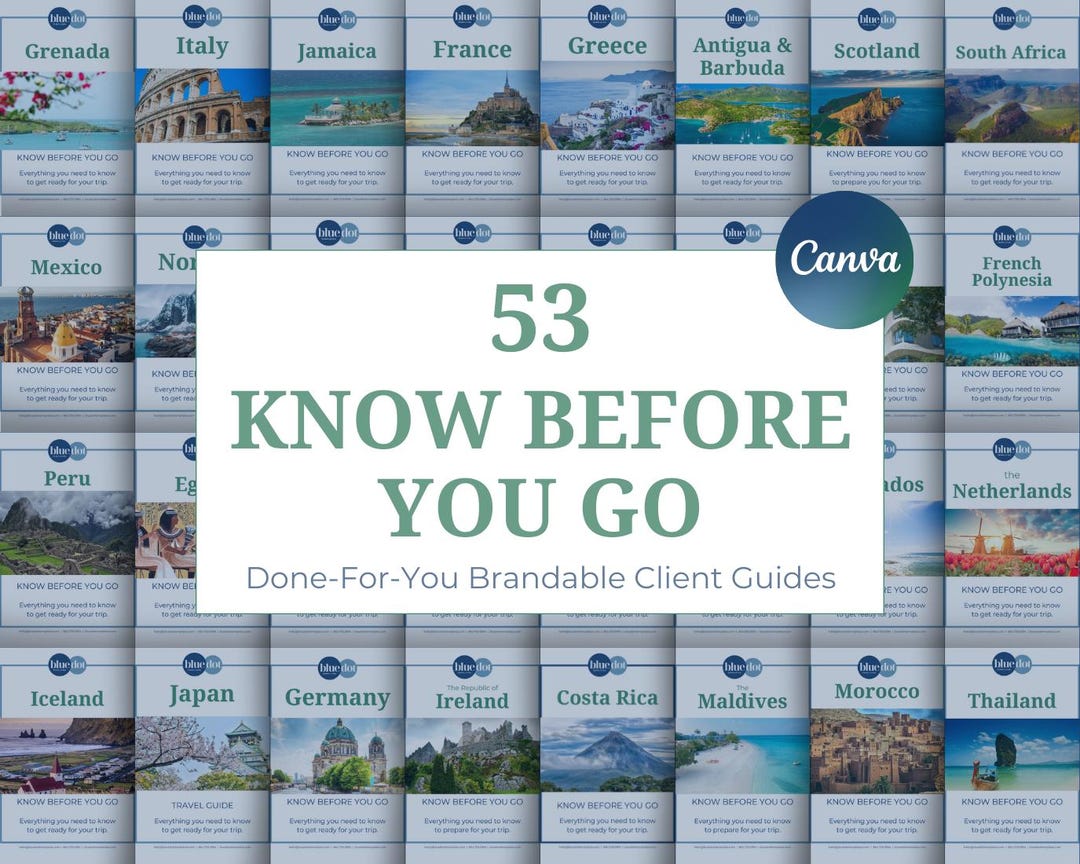 Travel Agent Know Before You Go Bundle: Our Full Library of 53 Guides ...