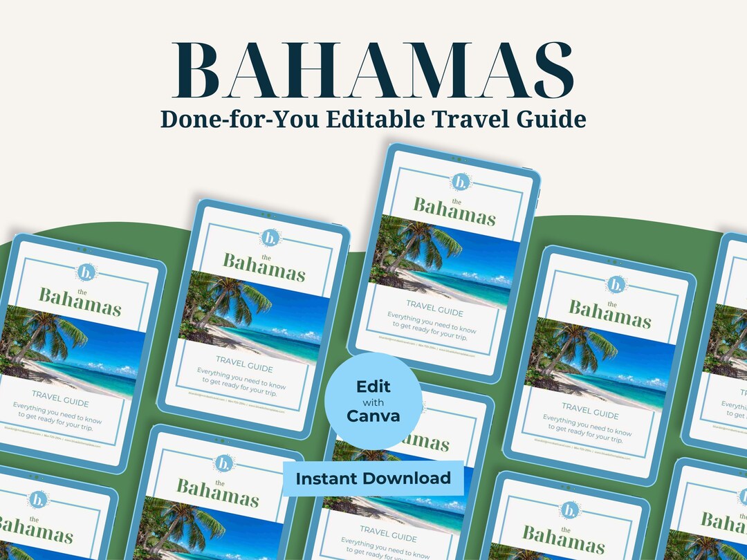 Bahamas Know Before You Go Guide White-label Done-for-you Client ...