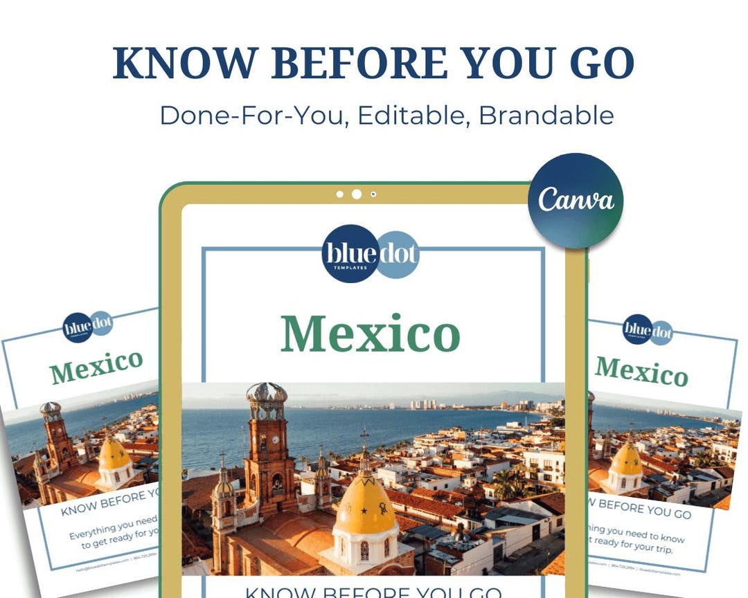 Mexico Know Before You Go Guide | Brandable Done-for-you Resource for ...