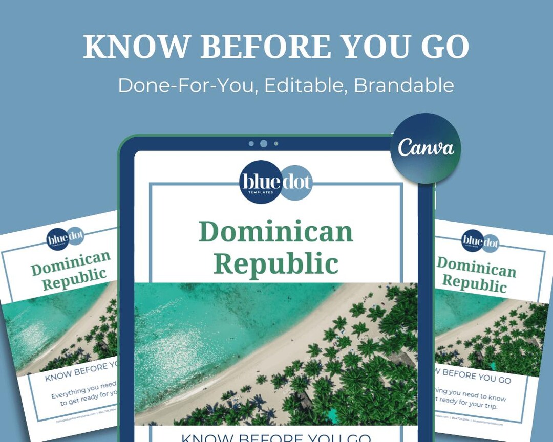 Dominican Republic Know Before You Go Guide: Done-for-you Professional ...