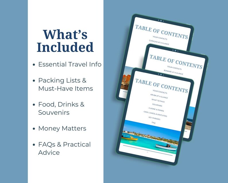 ABC Islands BUNDLE Know Before You Go Guides: Done-for-you Professional ...