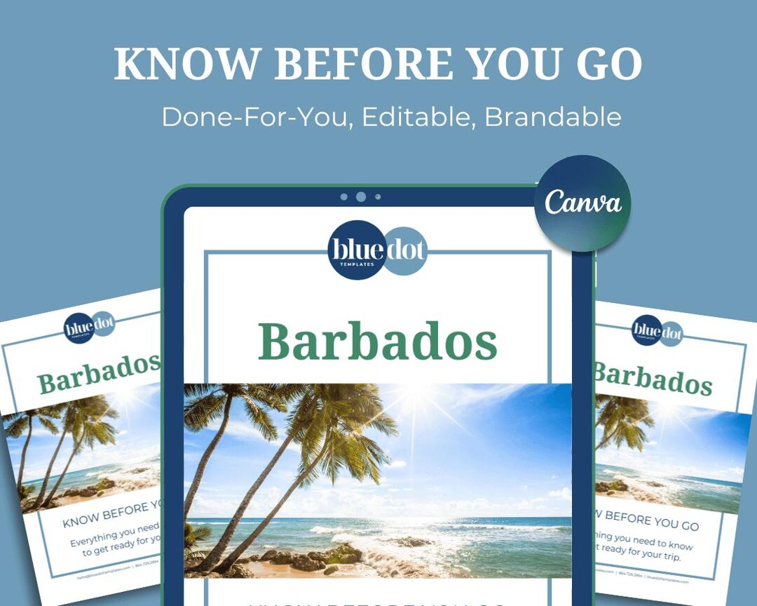 Barbados Know Before You Go Guide | White-label Done-for-you Client ...