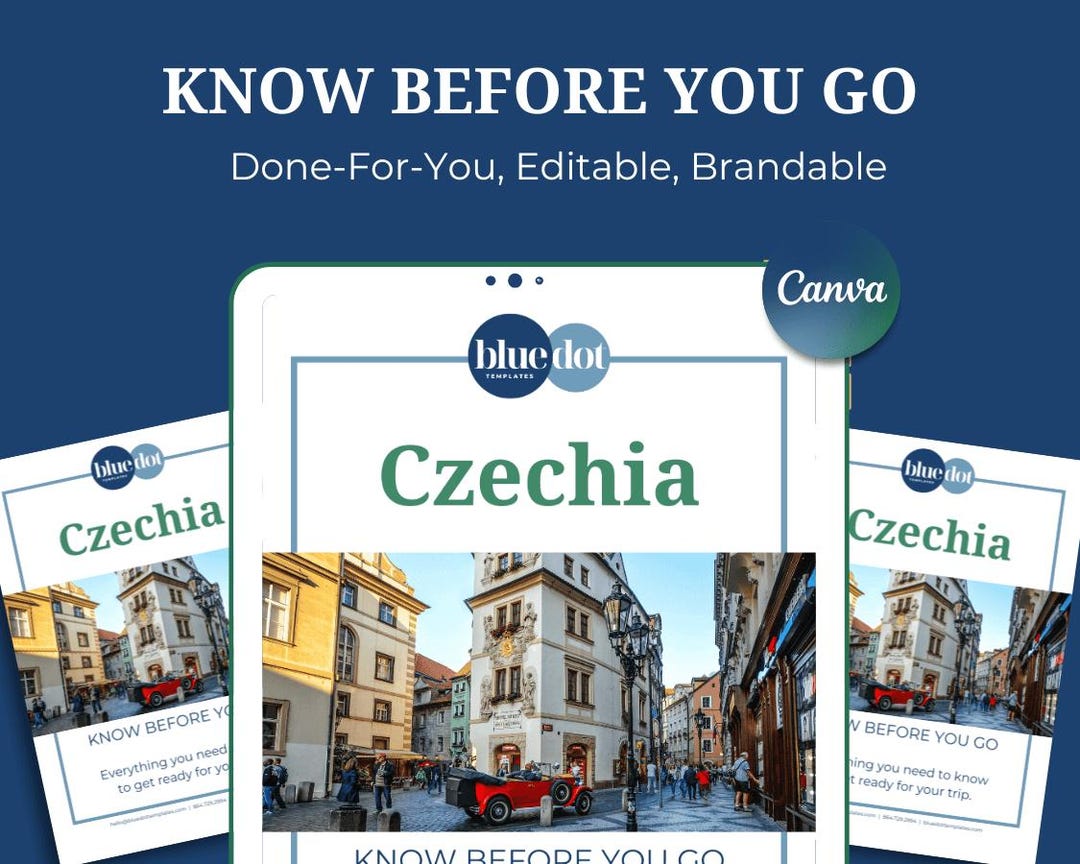 Czech Republic Know Before You Go Guide: Done-for-you Professional ...