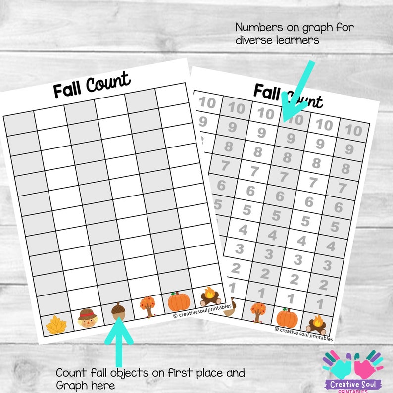 Fall I SPY Activity for Preschool and Kindergarten - Etsy
