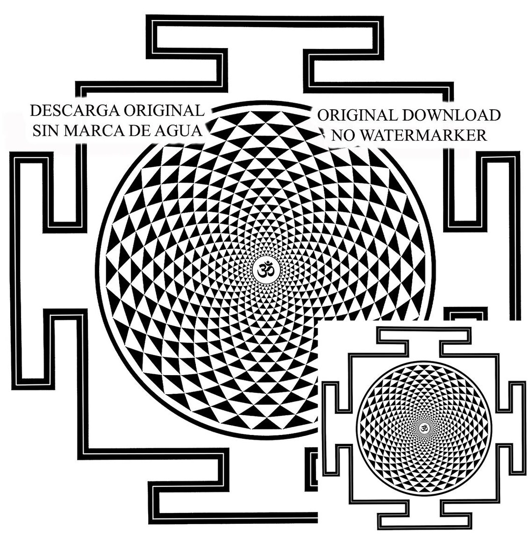 Yantra Torus - Energy Generator - Sacred Geometry - 80 X 80 Cm - Etsy