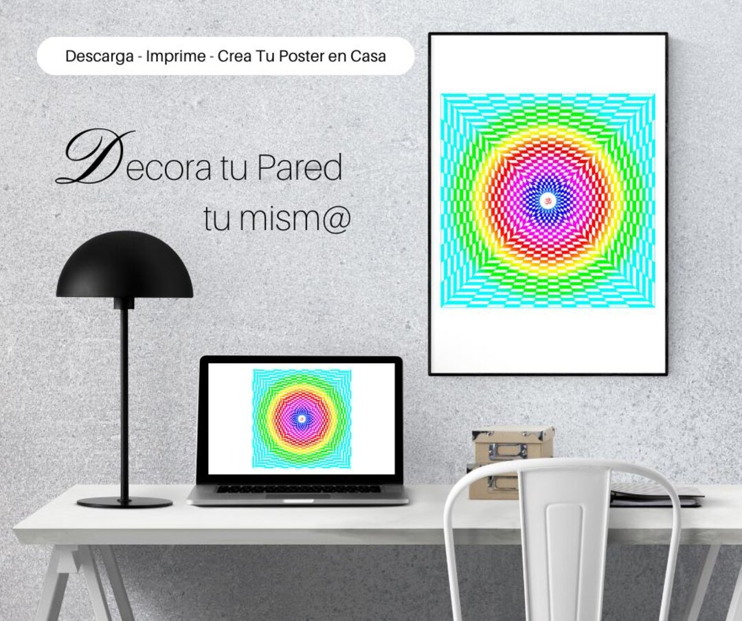 Energy Generator - Intense Rainbow Square - Sacred Geometry / Energy ...