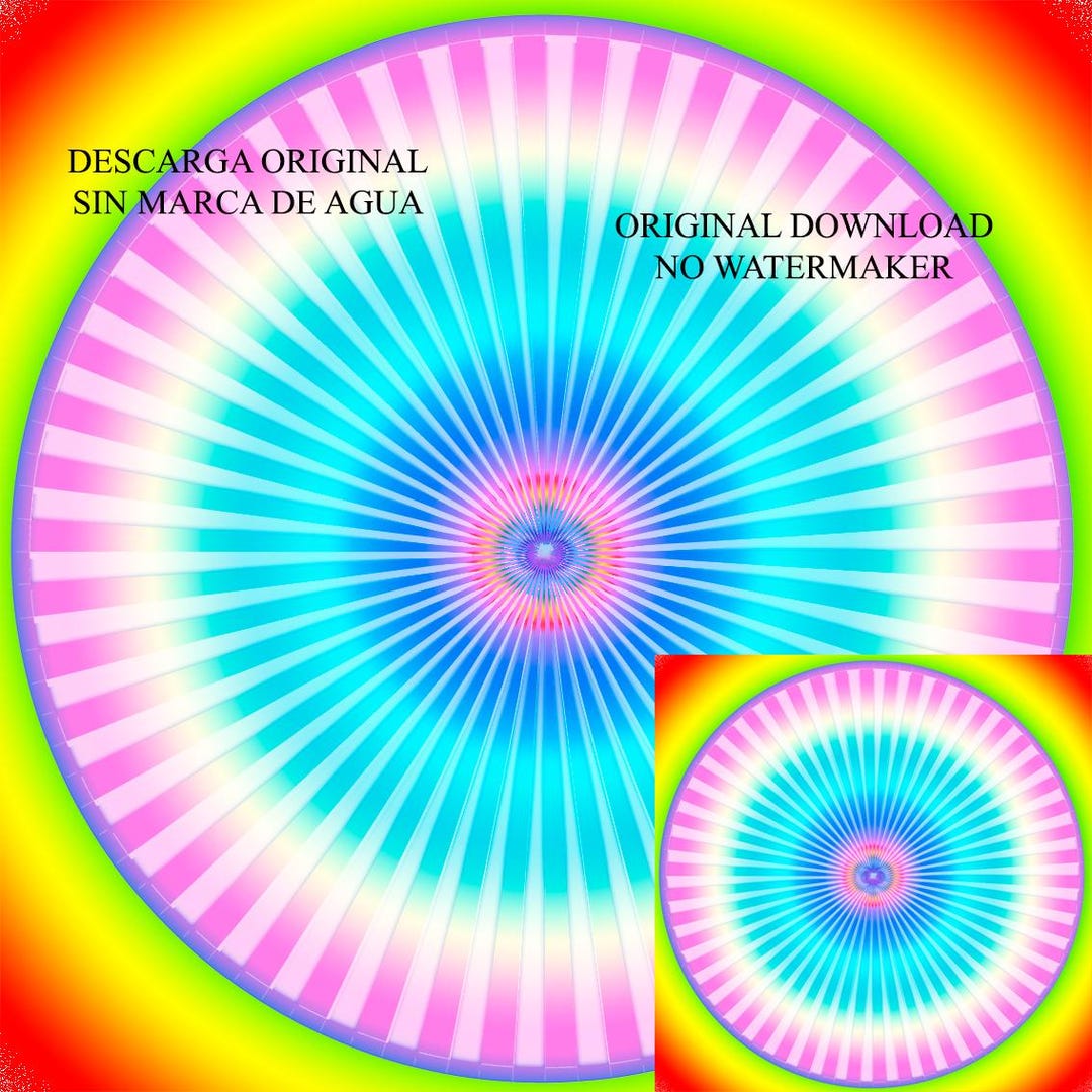 Mandala Pranic Generator Rainbow Rays Sacred Geometry / Prana Generator ...