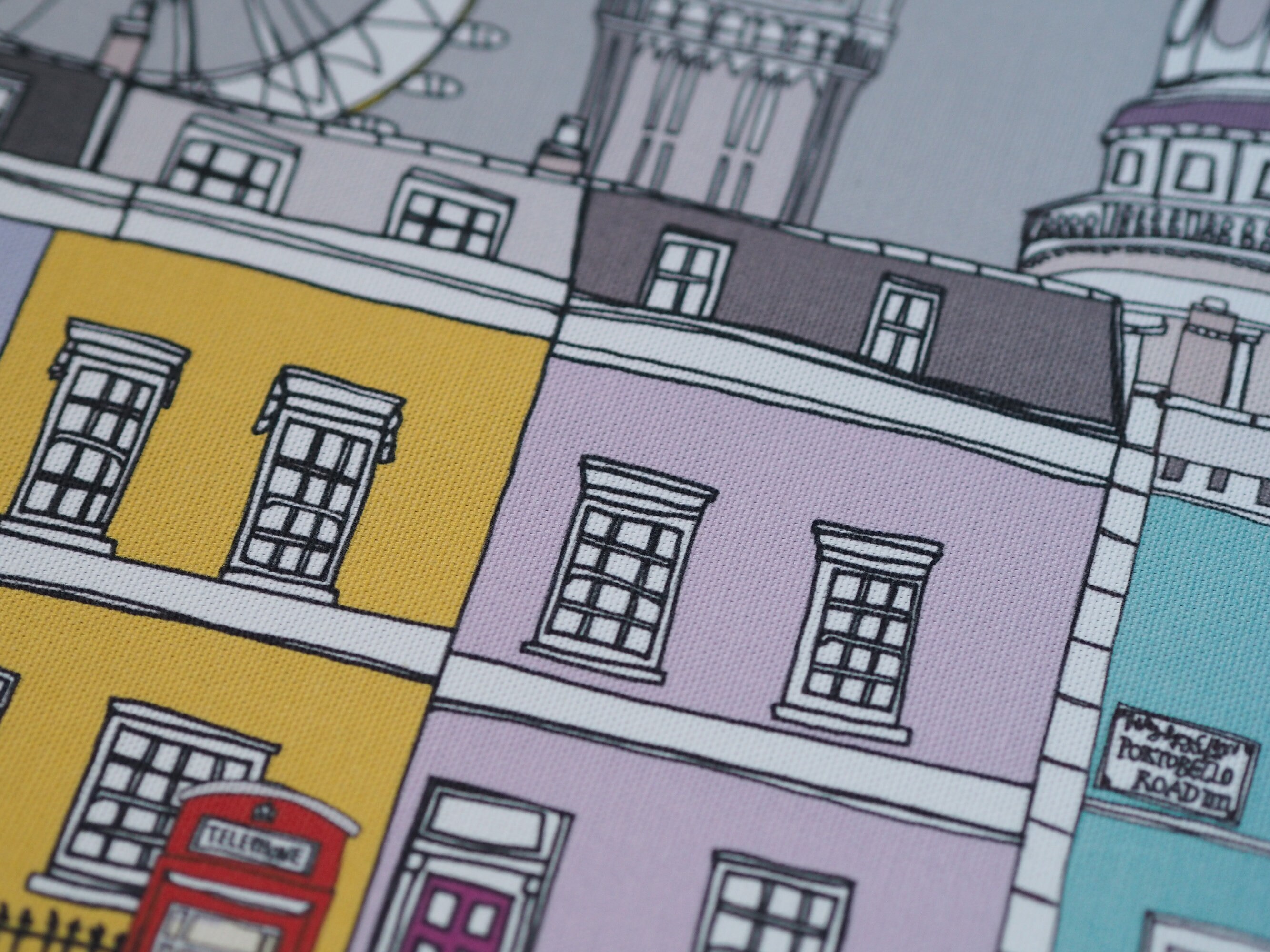 London Tea Towel London Skyline Print London Landmarks - Etsy