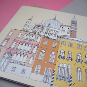 Venice Greetings Card - Venice Landmarks - Venice Cityscape - Venice ...