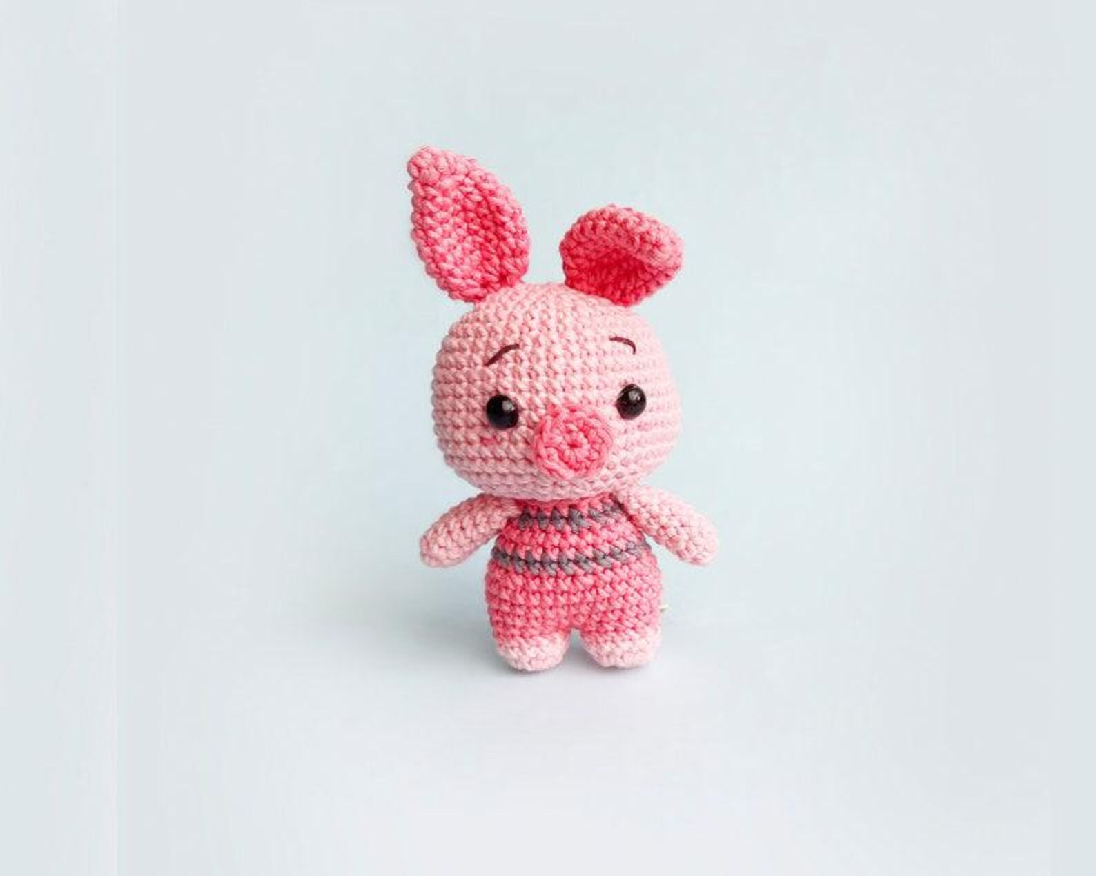 4 in 1 Bear Winnie Pooh, Piglet, Donkey and Tigger Crochet Pattern ...