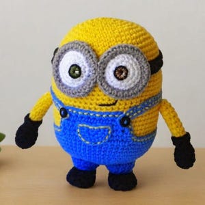 Minion Amigurumi Crochet Pattern, Bob Kevin Stuart Plushie Toy - Etsy