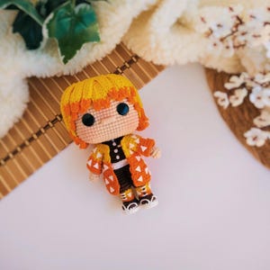 Demon Slayer Crochet Patterns Bundle 4in1 - Kimetsu No Yaiba, Anime DIY ...