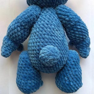 CROCHET PATTERN Blue Alien Monster (amigurumi, Crochet, Photo Tutorial ...