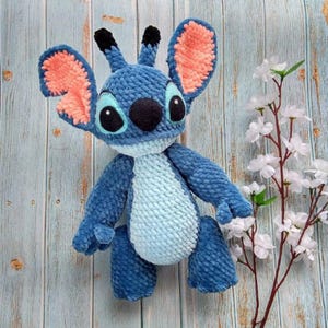 CROCHET PATTERN Blue Alien Monster (amigurumi, Crochet, Photo Tutorial ...