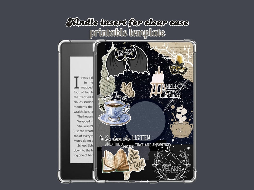 Kindle Case Insert | ACOTAR | Velaris | Night Court | Fantasy Reader ...