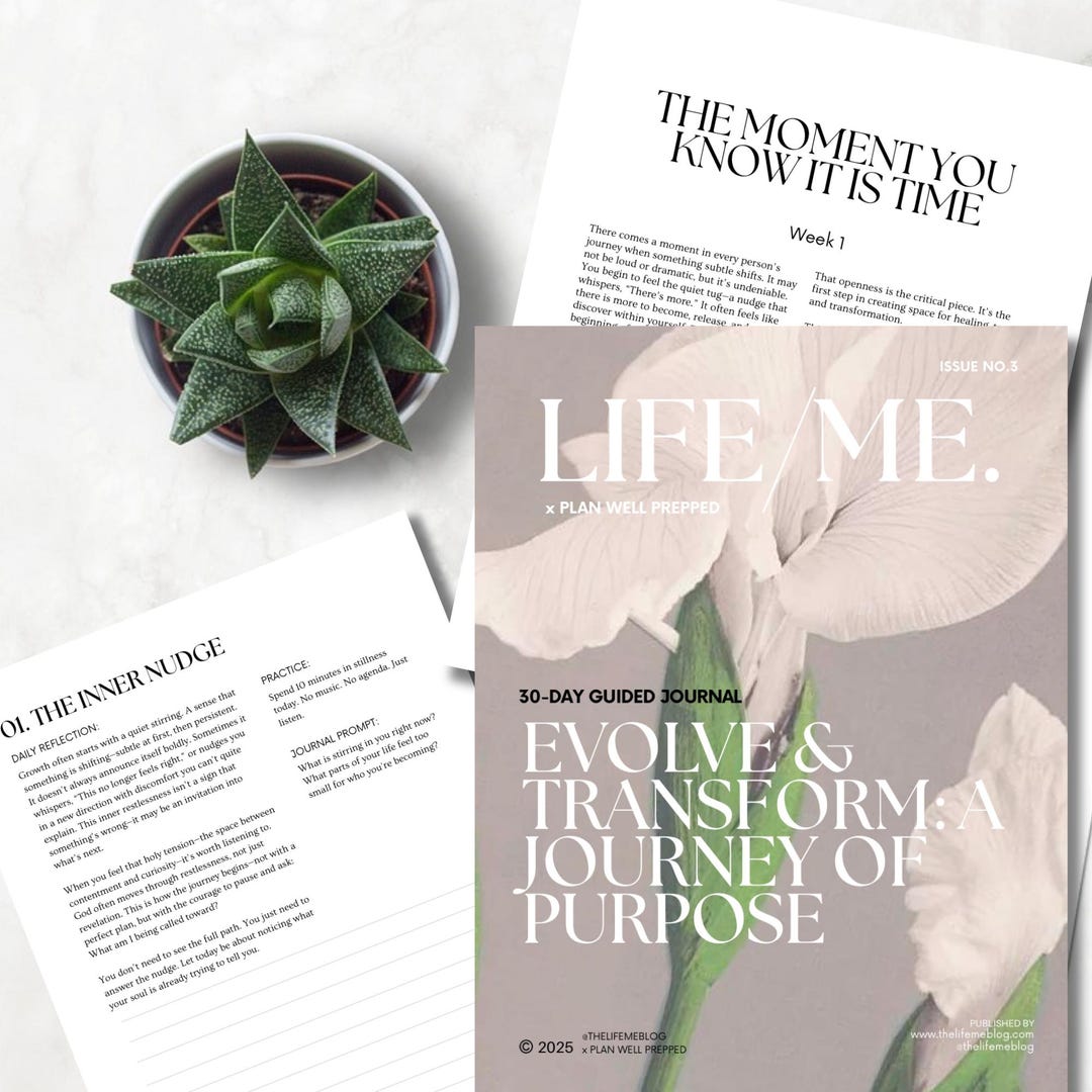30-day Guided Journal: Personal Growth & Healing (printable PDF) - Etsy