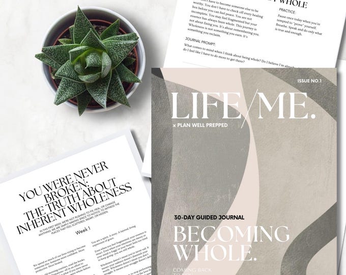 30-day Purpose Journal | Guided Reflection Prompts (printable PDF ...