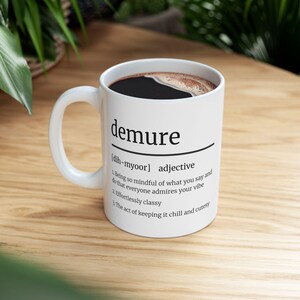 Very Demure Mug Very Mindful Very Demure Mug Gift Funny Gift Demure ...