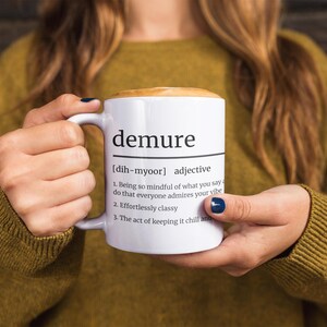 Very Demure Mug Very Mindful Very Demure Mug Gift Funny Gift Demure ...