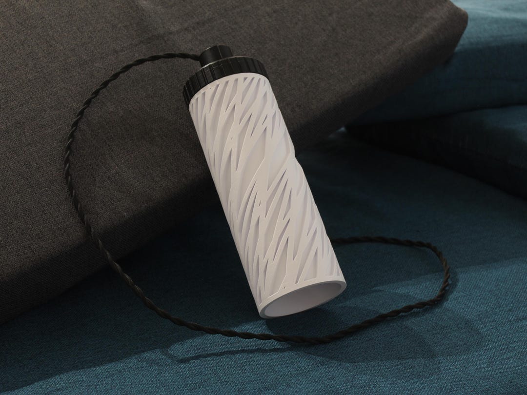 Pendant Lamps Shade, Hanging Lamp, 3D Printed Minimal Design, Great for ...