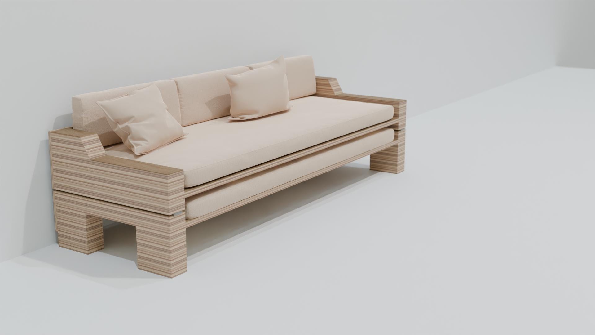 DIY Daybed/sofa, PDF Drawings, Building Step-by-step Instructions ...